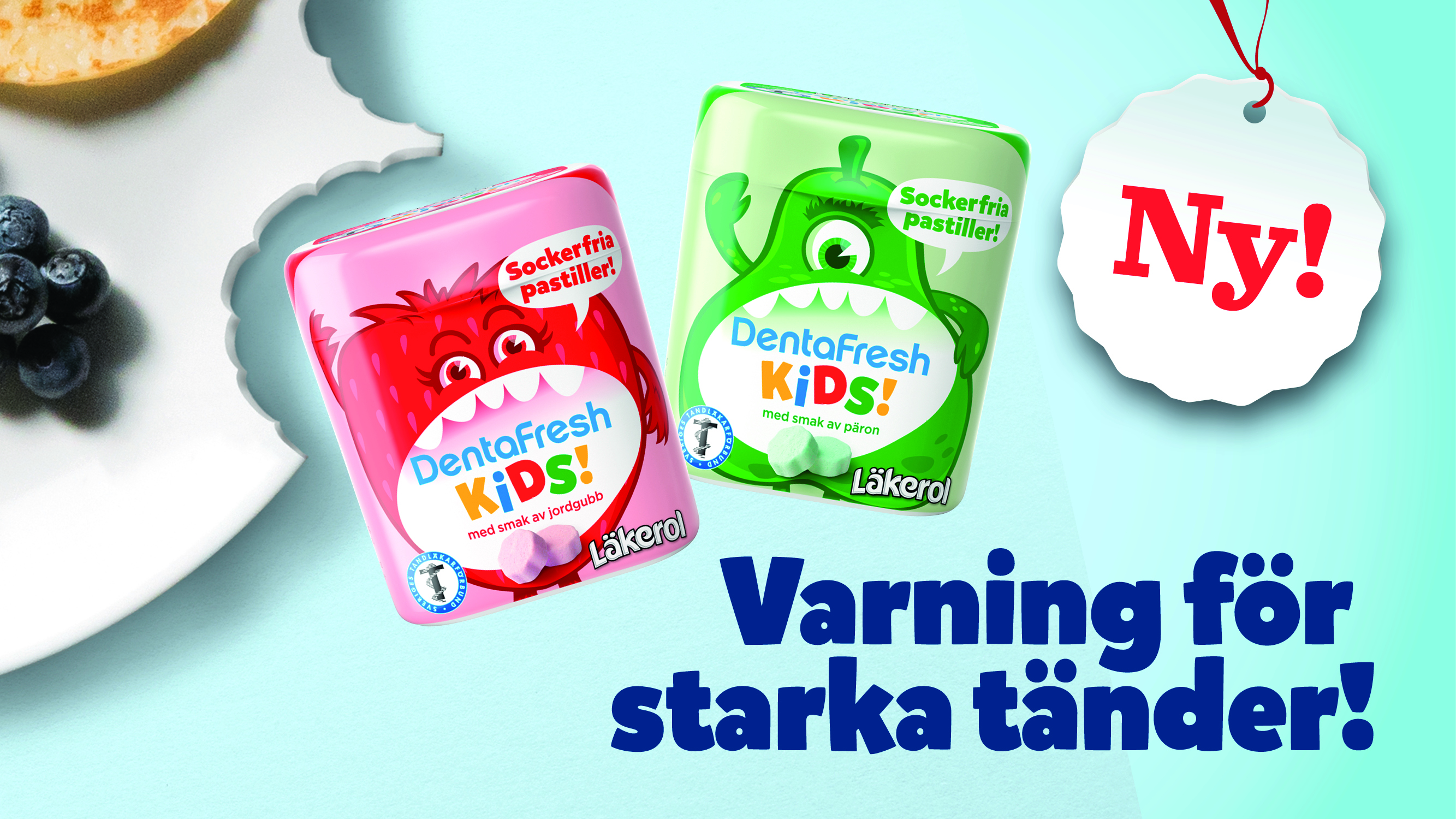 Läkerol lanserar dental pastill för barn | Cloetta Sverige AB
