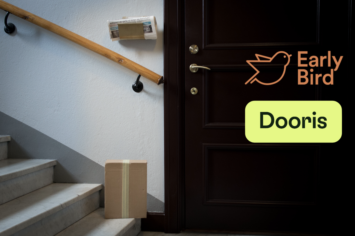 Early Bird och Dooris har för avsikt att gå samman – ska tillgodose näthandelns behov av smarta ...