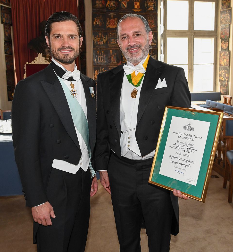 Näringslivsmedaljen 2019 till Ayad Al-Saffar, Axcent of Scandinavia/Ur ...