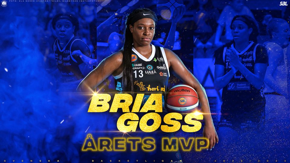 Bria Goss - Årets MVP i SBL Dam | Svenska Basketbollförbundet