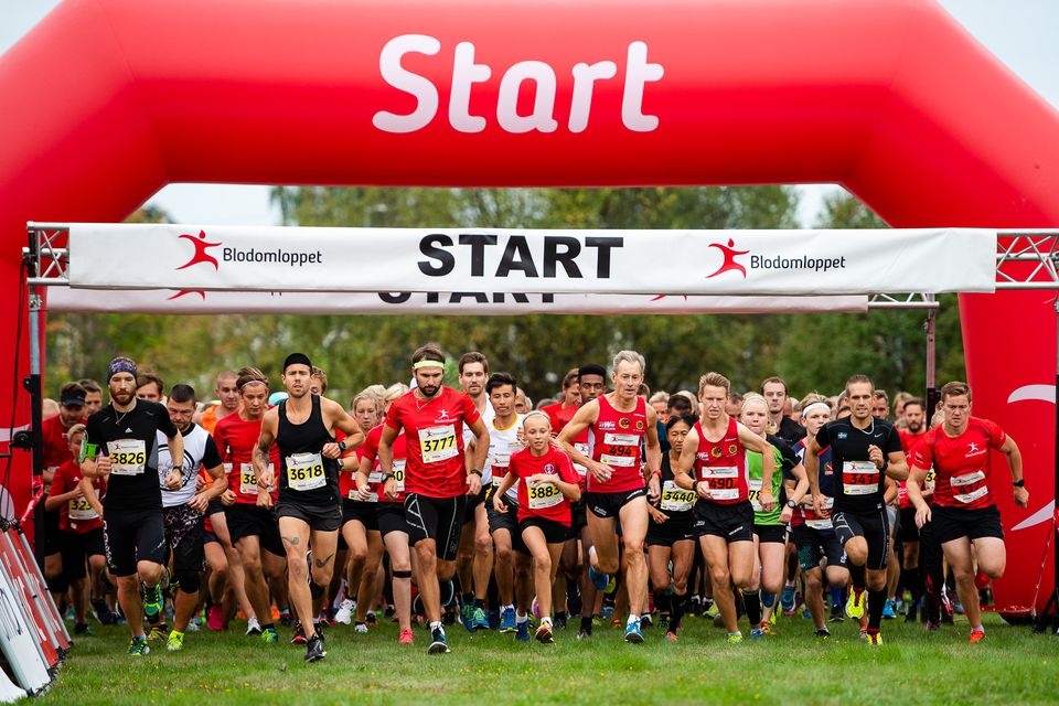Comeback för Blodomloppet i Uppsala: Över 6000 anmälda | Blodomloppet