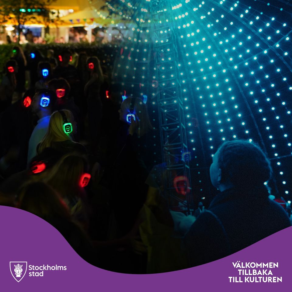 Silent Disco Walk – Nobel Week Lights edition, en upplevelse där dans ...