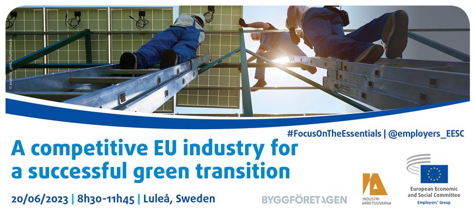 Press invitation: A Competitive EU Industry for a Successful Green ...