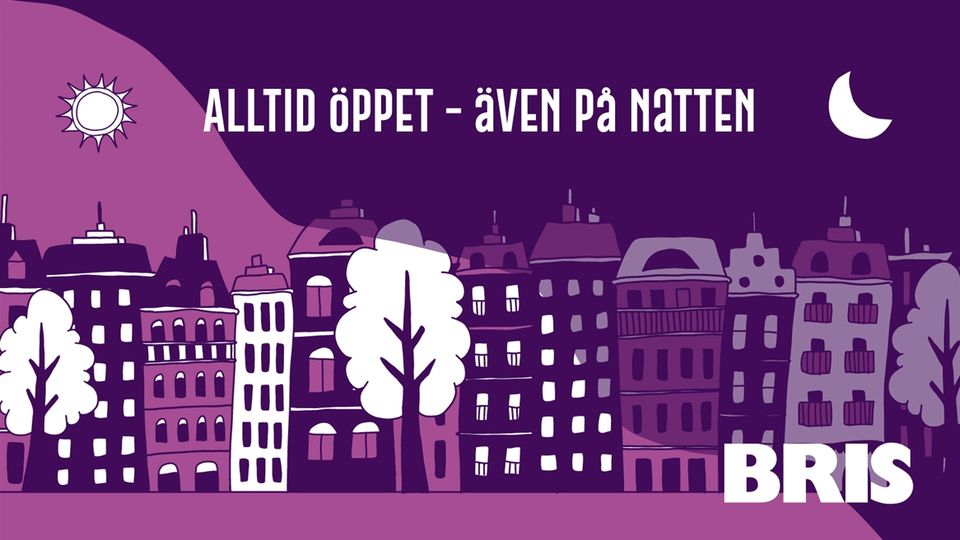 Bris stöd öppnar dygnet runt | BRIS - Barnens Rätt i Samhället