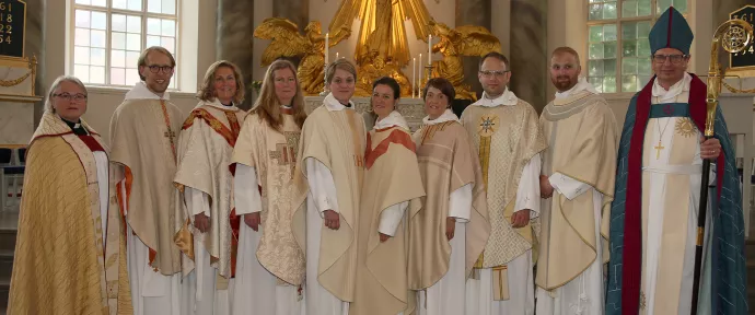 Åtta vigdes till präster | Göteborgs stift, Svenska kyrkan