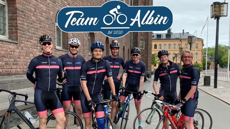 Team Albin cyklar för Viggo Foundation och Barn med särskilda behovs ...