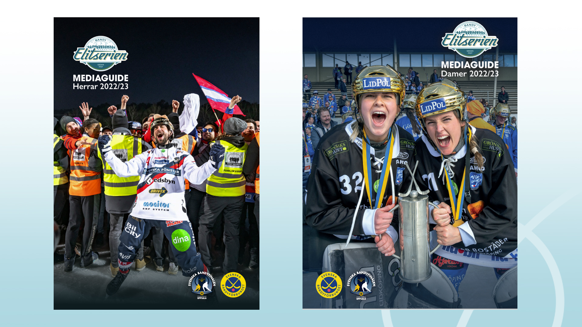 Här är årets mediaguider för Elitserien i bandy 2022/2023 | Svenska Bandyförbundet