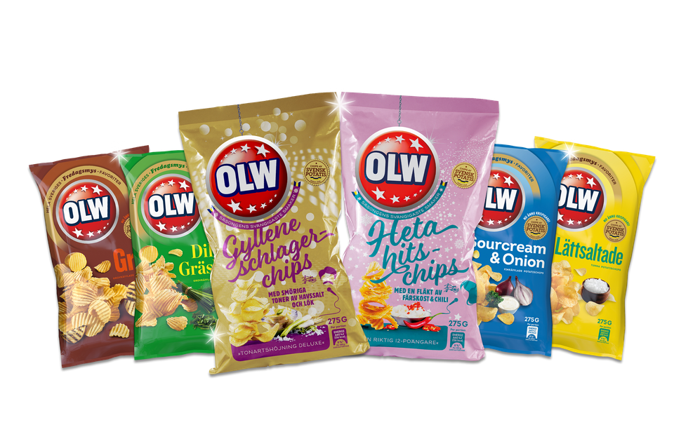 OLW förgyller schlagerfesten med nyheter | Orkla Confectionery & Snacks ...