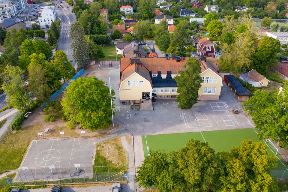 Enebybergs skola byggs ut och rustas upp | Danderyds kommun