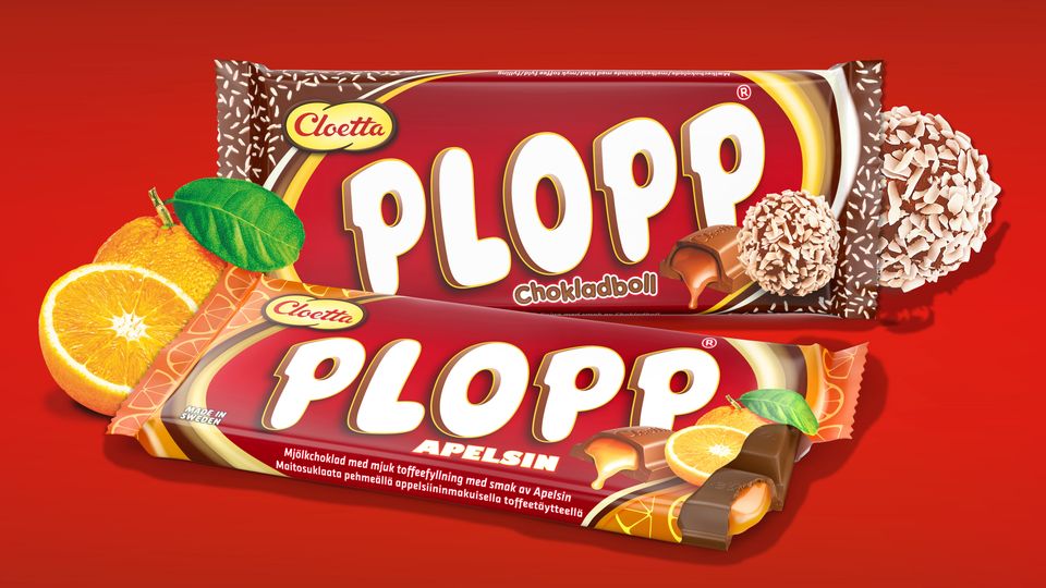 Plopp Apelsin och Plopp Chokladboll – älskade klassiker i större format ...