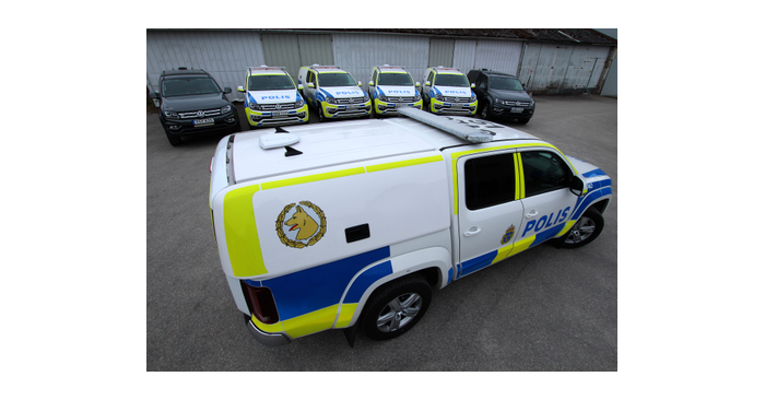 Amarok polisbil | Volkswagen Transportbilar