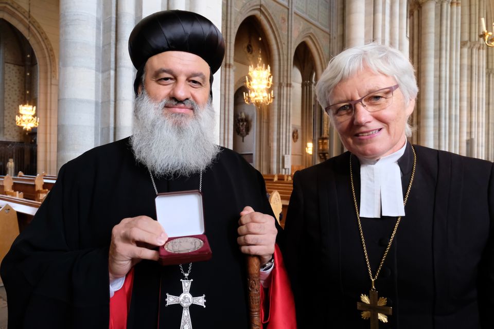 S:t Eriks plakett till Patriark Ignatius Aphrem II | Svenska kyrkan