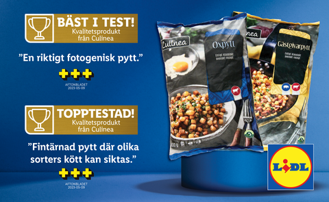 Lidls pyttipanna dominerar prispallen | Lidl Sverige