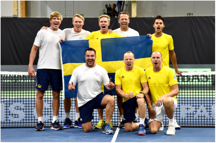 Davis Cup-laget tillbaka i elitdivisionen – debutanten avgjorde ...