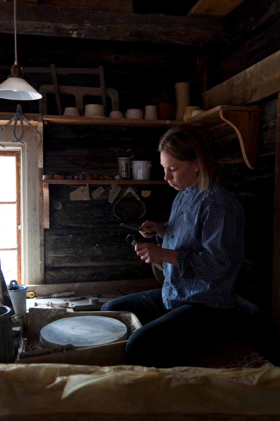 Skansens Krukmakeri lanserar ny serie i stengods | Stiftelsen Skansen