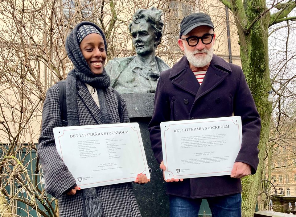 De får litterära skyltar i Stockholm | Stockholms stad