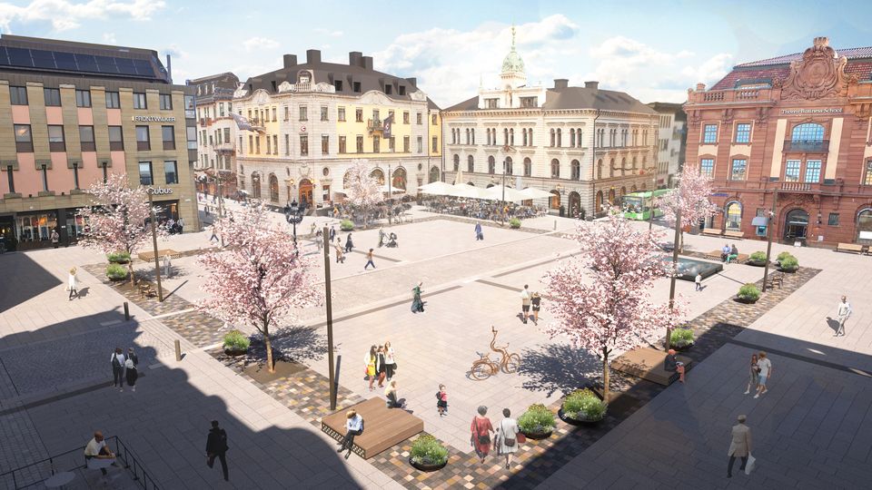 Nu invigs Stora torget | Uppsala kommun