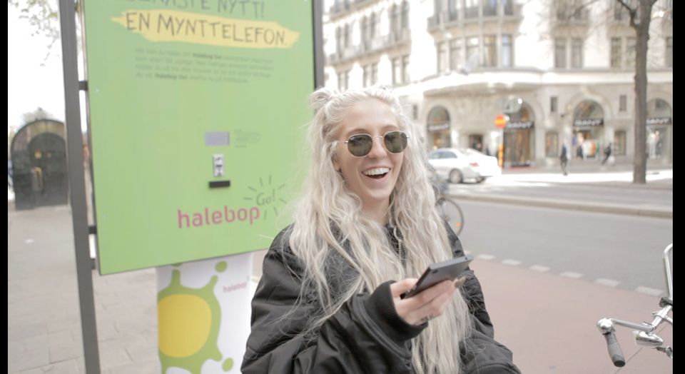 Halebops senaste nytt – en mynttelefon! | Halebop