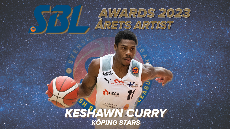 KeShawn Curry - Årets Artist i SBL Herr | Svenska Basketbollförbundet