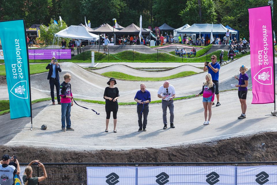 Stockholms BMX Arena invigd | Stockholms stad