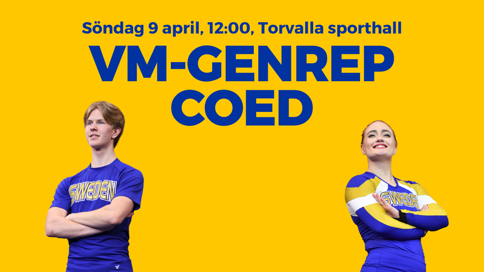 Pressinbjudan till VM-genrep i Stockholm 9/4 | Svenska ...