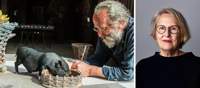 Installationer i Göteborgslandskapet med inslag av hängbuksvin och ...