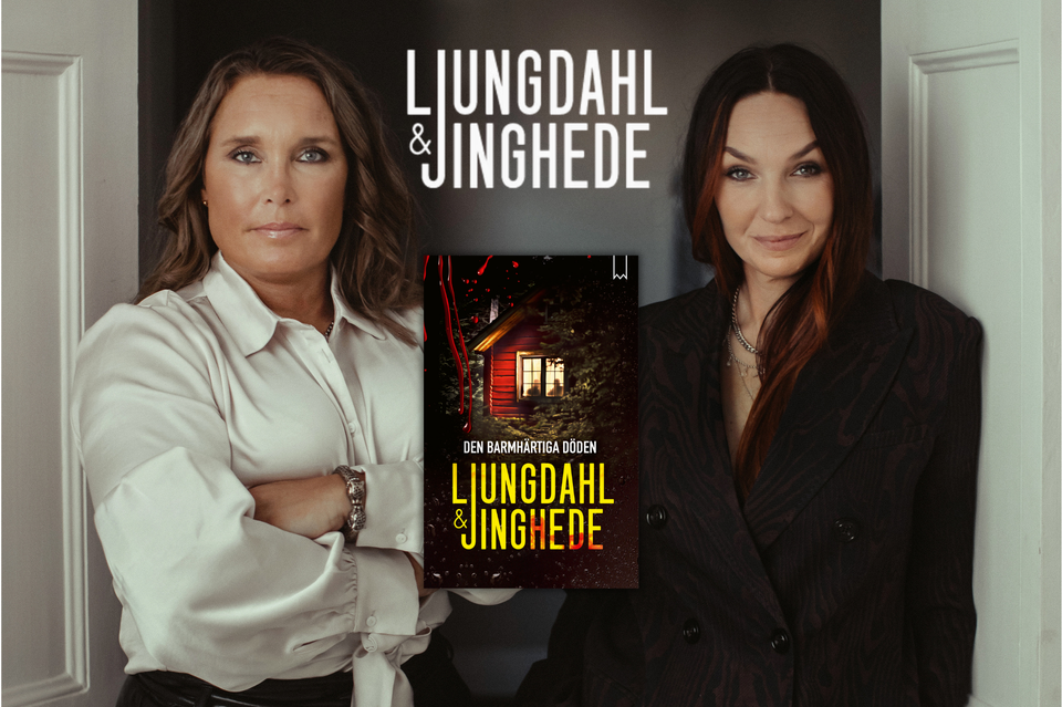 Krimduon Ljungdahl & Jinghede aktuella med ny bok om spanaren Nikki Kahn | Bookmark Förlag
