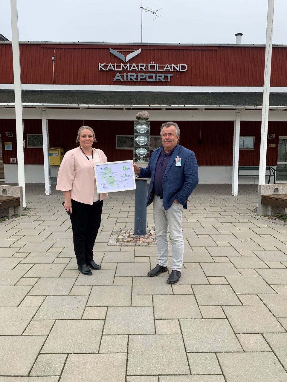 Kalmar Öland Airport når ny miljöcertifiering | Kalmar Öland Airport
