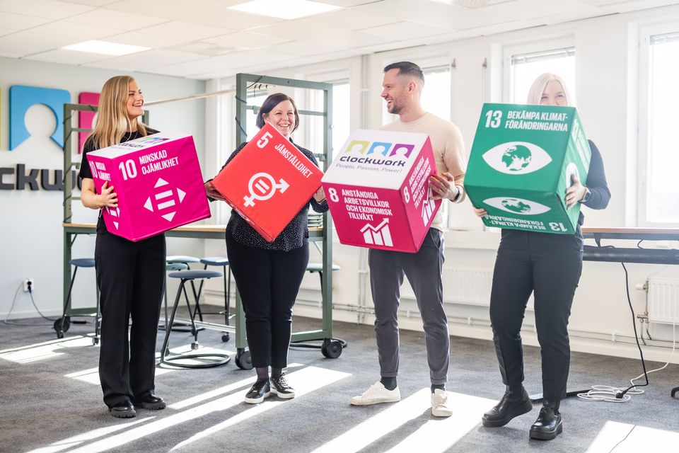 Clockwork rankas som mest hållbara i branschen | Clockwork Bemanning ...