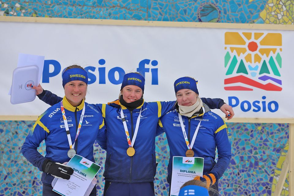 Svensk succétrippel på EM i Finland | Svenska Orienteringsförbundet