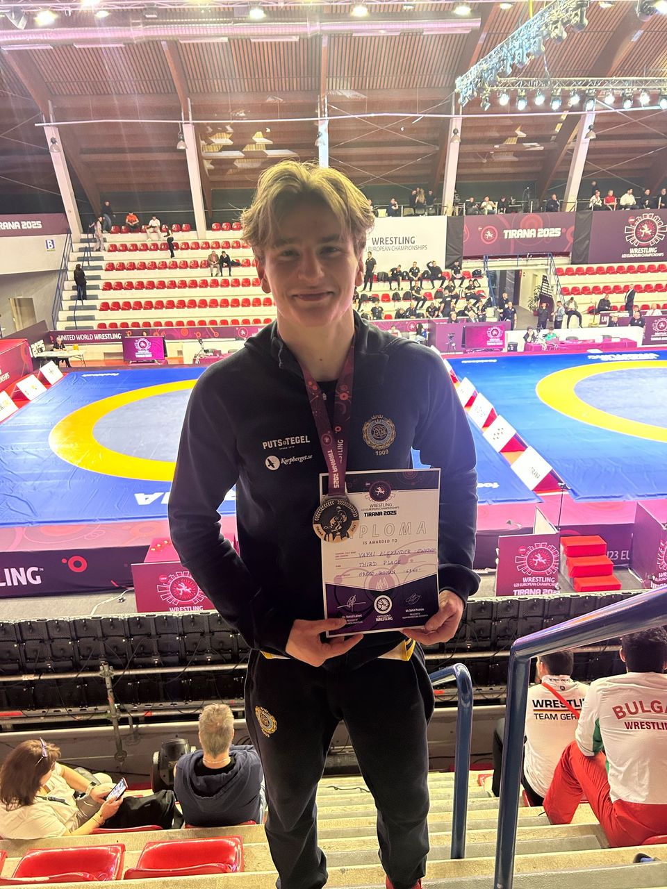 Alexander Vafai tar brons på U23-EM i brottning | Svenska ...