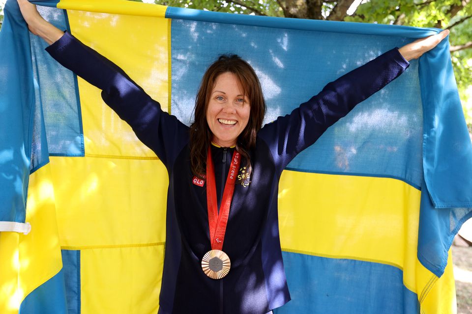 Så mycket känslor efter Anna Becks fantastiska bronslopp i Paralympics ...