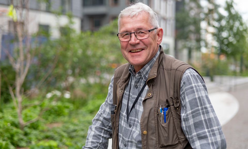 ”Det är fint att få vara med och skapa något bestående som tillgodoser människors behov ...