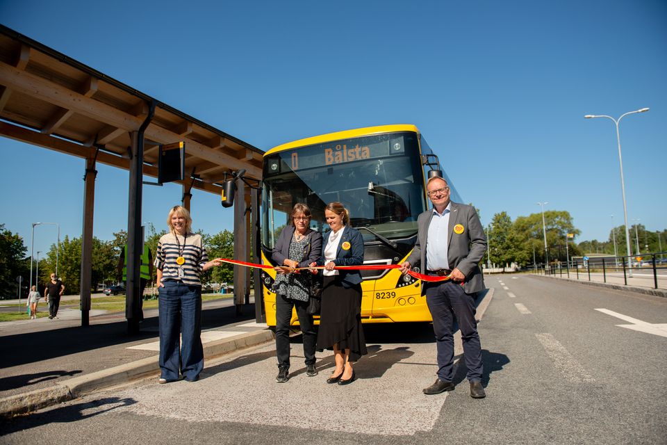 Bålstas nya busslinjenät invigt | Trafik och samhälle