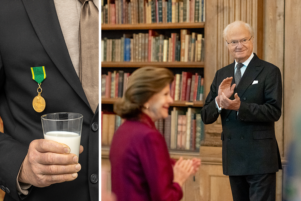 Fem Arlabönder får guldmedalj av kungen | Arla