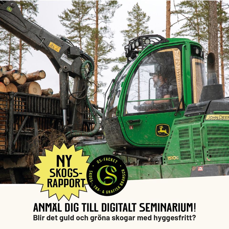 Inbjudan till webbinarium - Blir det guld och gröna skogar med ...