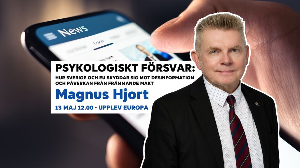 Pressinbjudan: Psykologiskt försvar: Hur Sverige och EU skyddar sig mot ...