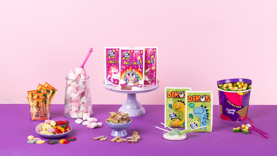 Årets sommarnyheter är här - CandyKing släpper åtta nya bitar för säsongens godaste mix ...