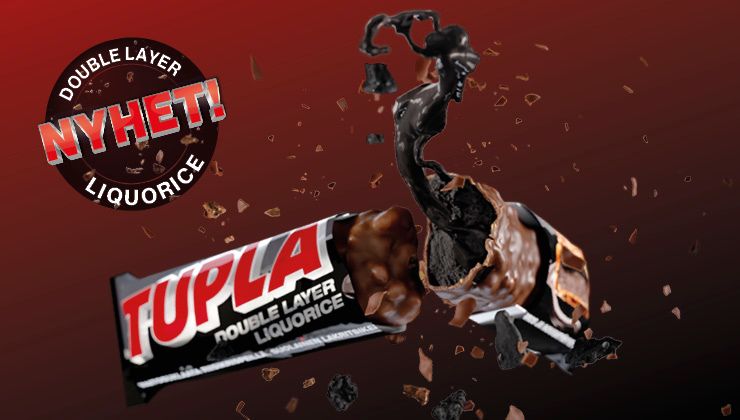 Nu lanseras en läcker nyhet för alla choklad- och lakritsälskare: Tupla ...