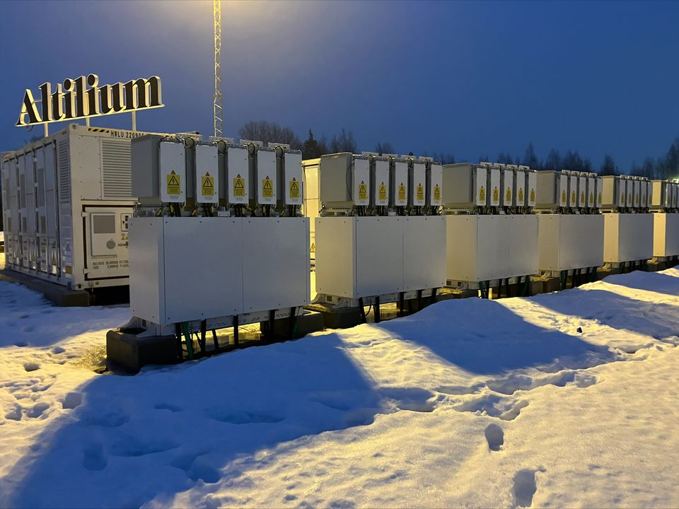 Norrbottens första batteripark i drift | Svea Solar