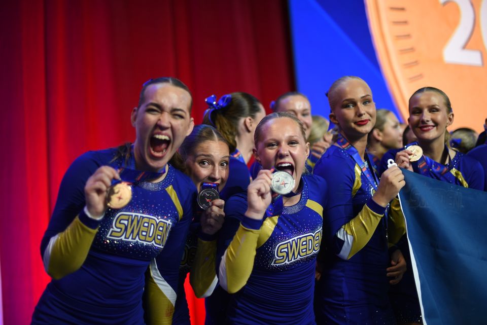 Bevaka VM-tvåans hemkomst | Svenska Cheerleadingförbundet