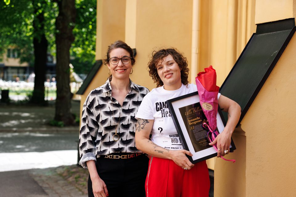 Amanda Bergman är 2025 års Ulla Billquist-stipendiat | Folkets Hus och ...