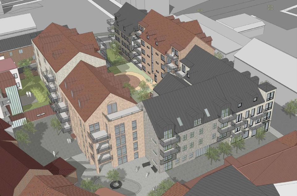 Förtätning i Laholm – MTA bygger 83 lägenheter i centrum | MTA Bygg och ...