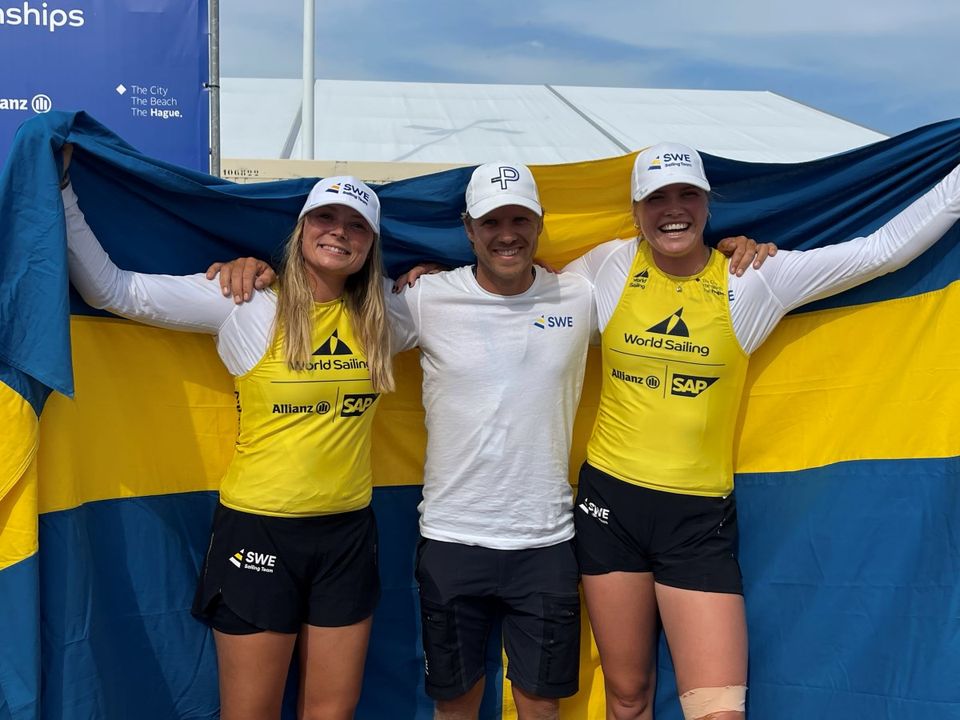 Inget medaljrace för Vilma och Rebecca | Svenska Seglarförbundet