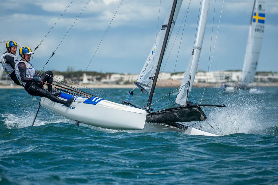 Ida och Marcus kvar på pallplats på VM | Svenska Seglarförbundet