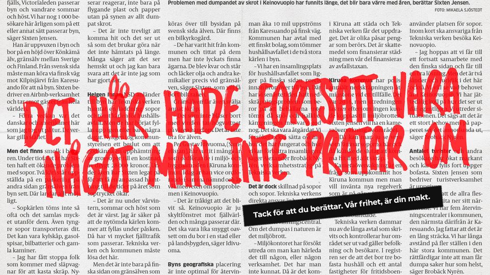 Kampanj för det fria ordet – och rätten att berätta om det som skaver | NTM