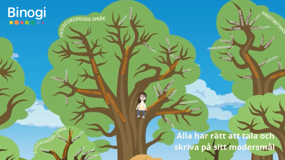 Binogi firar internationella dagen för modersmål | Binogi