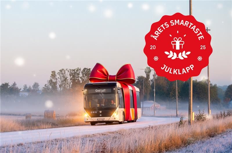 Östgötatrafiken utmanar “Årets julklapp” | Östgötatrafiken