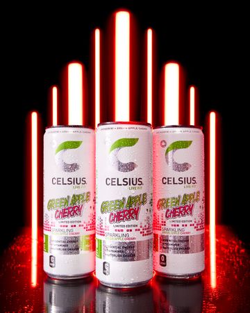 Celsius utökar sitt sortiment med den nya smaken Green Apple Cherry ...