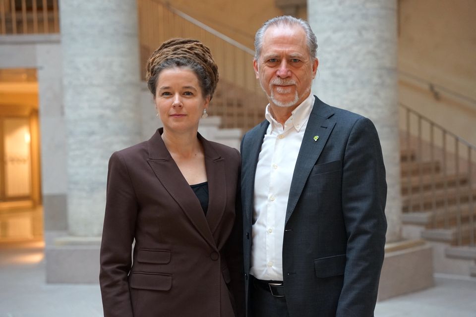 Pressträff med Amanda Lind och Daniel Helldén | Miljöpartiet de gröna